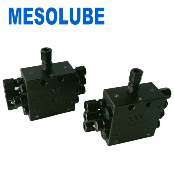 D100-20401P Progressive Distributor for excavator lubrication system ...