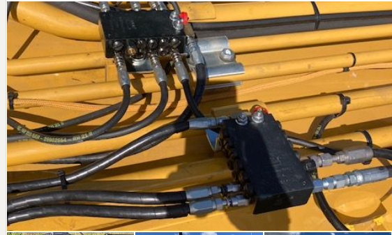 D100-20401P Progressive Distributor for excavator lubrication system ...